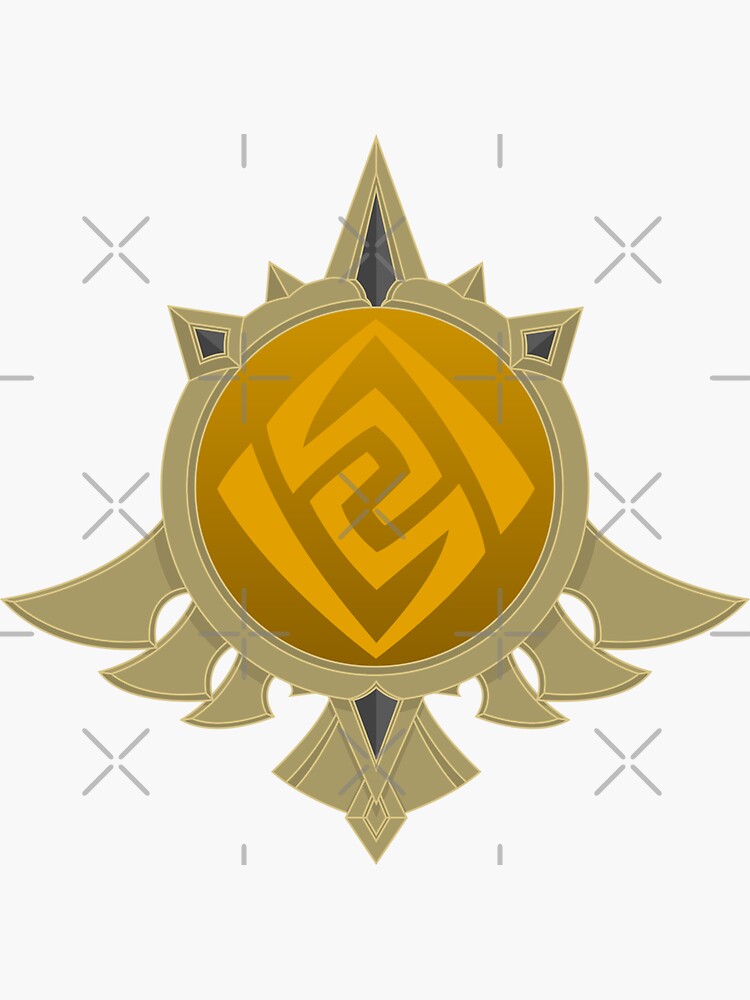 Sticker « Géovision de Mondstadt », par CJdigitaldesign | Redbubble