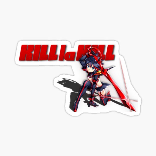 "Kill la Kill" Sticker for Sale by seyd-art | Redbubble