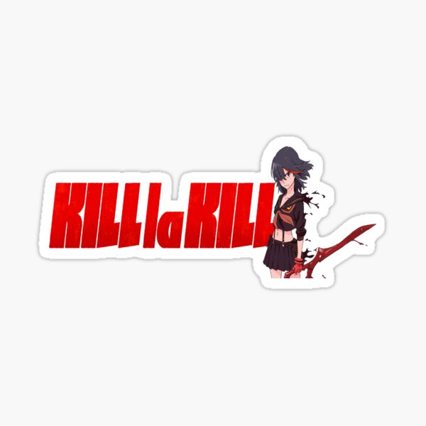 "Kill la Kill" Sticker for Sale by seyd-art | Redbubble