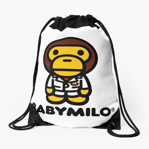 "Baby Milo A BATHING APE" Drawstring Bag for Sale by gailjbrown | Redbubble