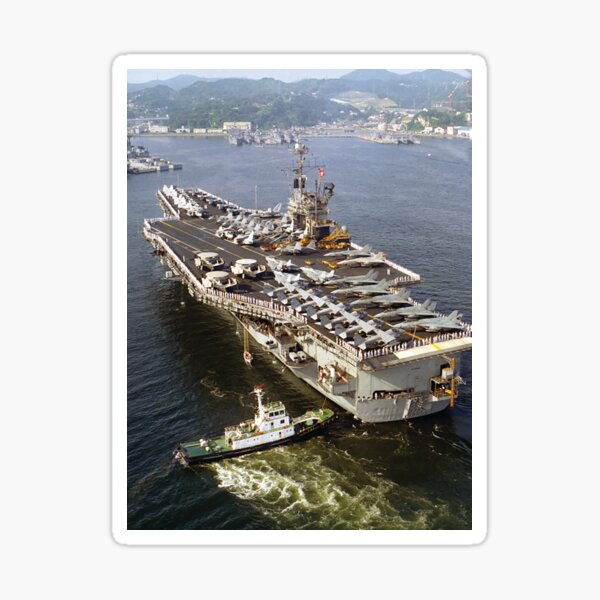 "USS RANGER (CVA-61) SHIP'S STORE" Sticker for Sale by militarygifts ...