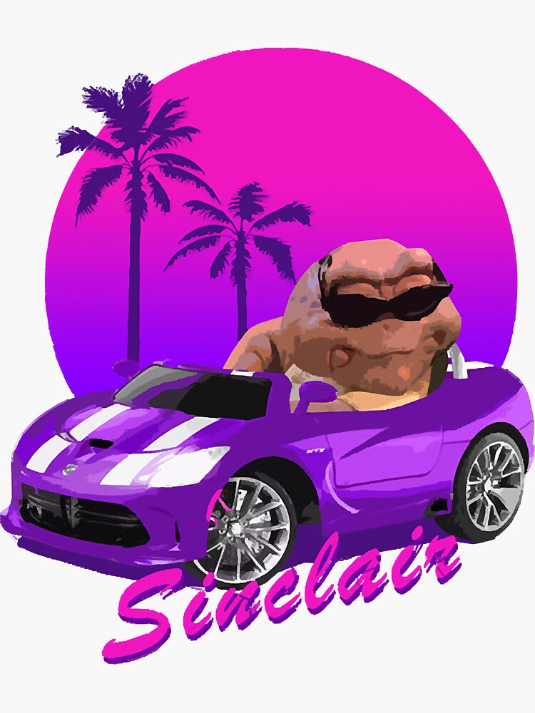 "Baby Sinclair Too Cool For School " Sticker for Sale by nnHisel19 ...