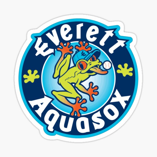 "Everett AquaSox" Sticker by StephenWall | Redbubble