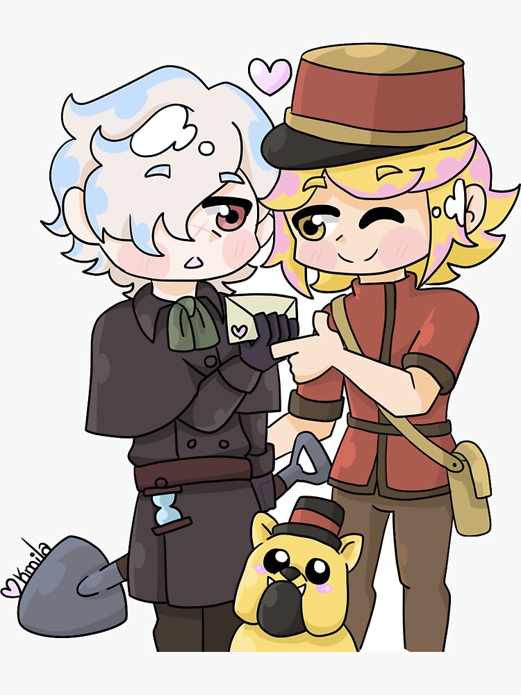 "identity V postman" Sticker for Sale by KmilaCreacion | Redbubble