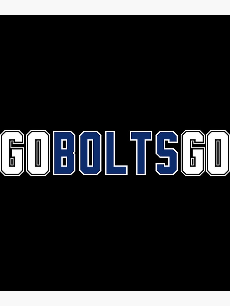 "Go Bolts tampa" Poster for Sale by poppygiftshop | Redbubble
