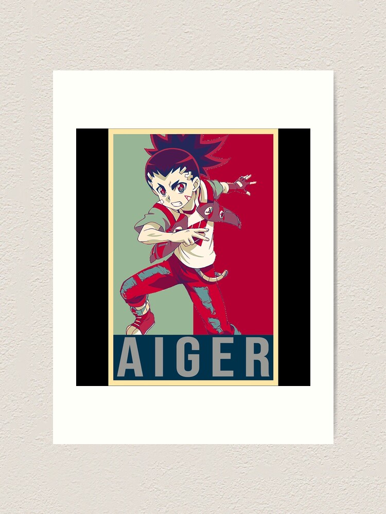 "Beyblade Burst Aiger Anime Kids break Manga superz Evolution" Art ...