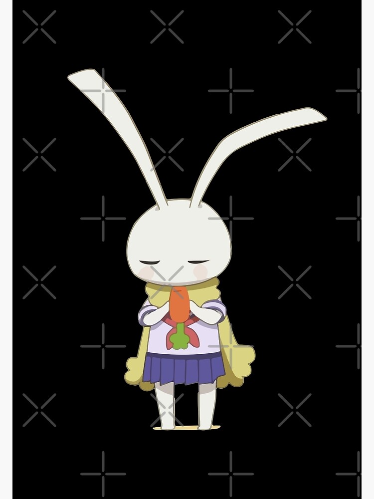 "Cute Frau Rabbit (Eat) Eating Carrot Peach Boy Riverside Anime ...