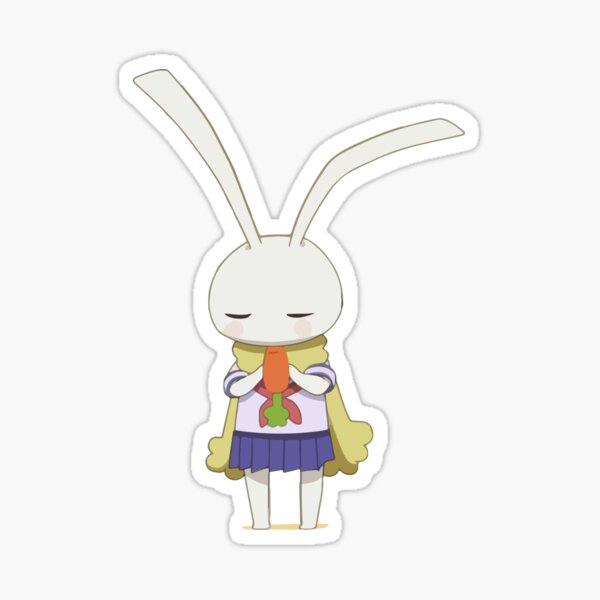 "Cute Frau Rabbit (Eat) Eating Carrot Peach Boy Riverside Anime ...