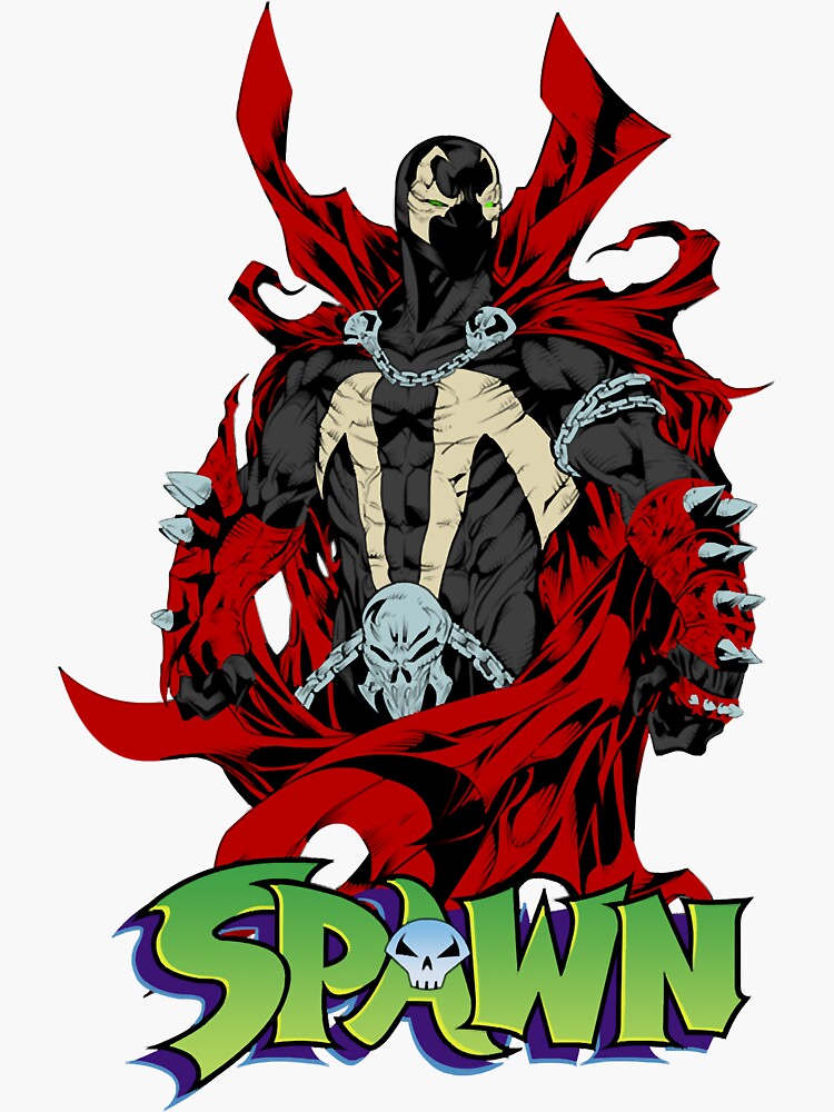 "Vintage spawn - Hell Spawn " Sticker for Sale by suea42ccleo | Redbubble