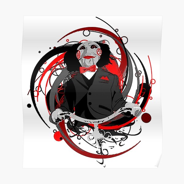 "scary jigsaw art" Poster by HansonFrank | Redbubble