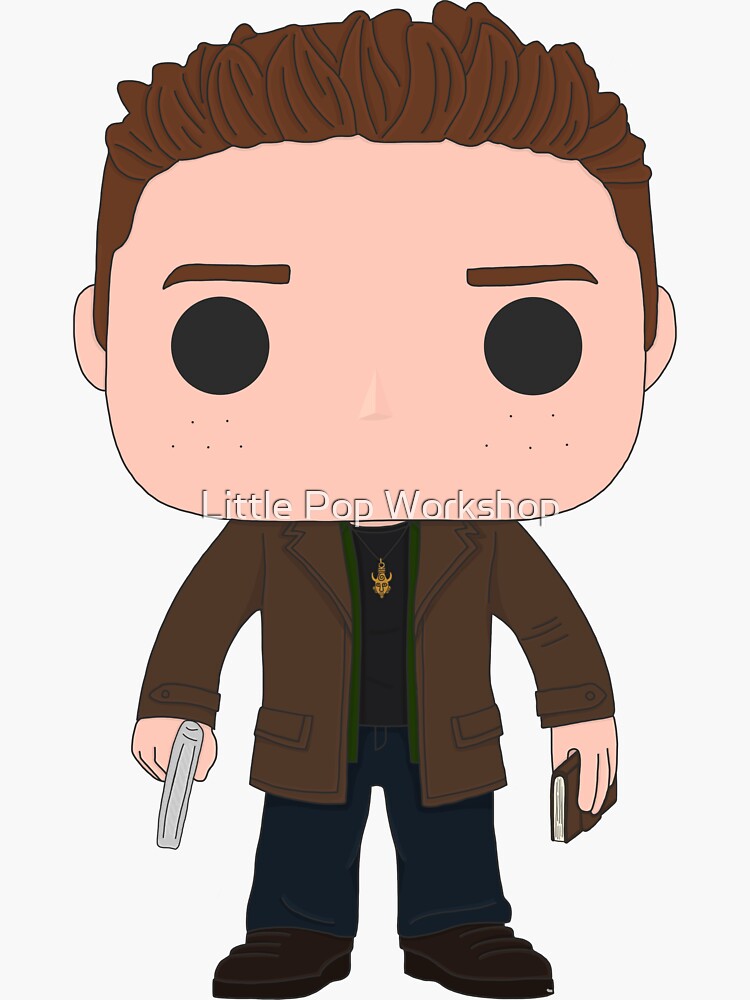 "Young Dean Winchester" Sticker by LittleCastiel | Redbubble