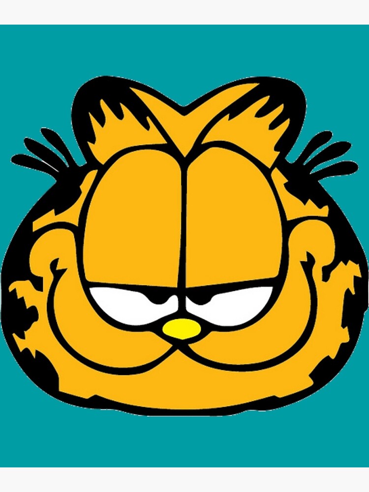 "Garfield cowboy stickers" Poster for Sale by GerdaGisellee | Redbubble