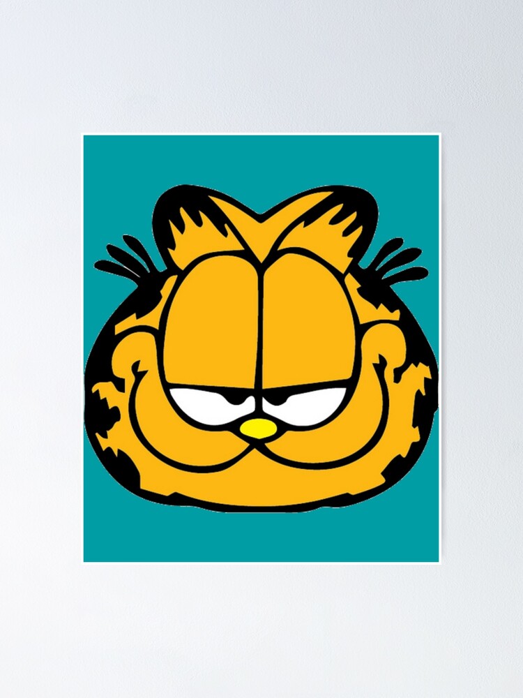"Garfield cowboy stickers" Poster for Sale by GerdaGisellee | Redbubble