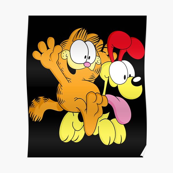 "Garfield" Poster for Sale by GerdaGisellee | Redbubble