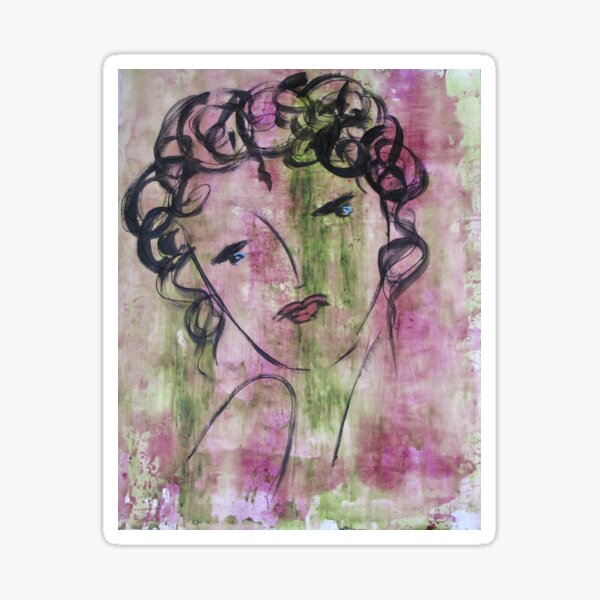 "Eve" Sticker for Sale by lisamollisonart | Redbubble