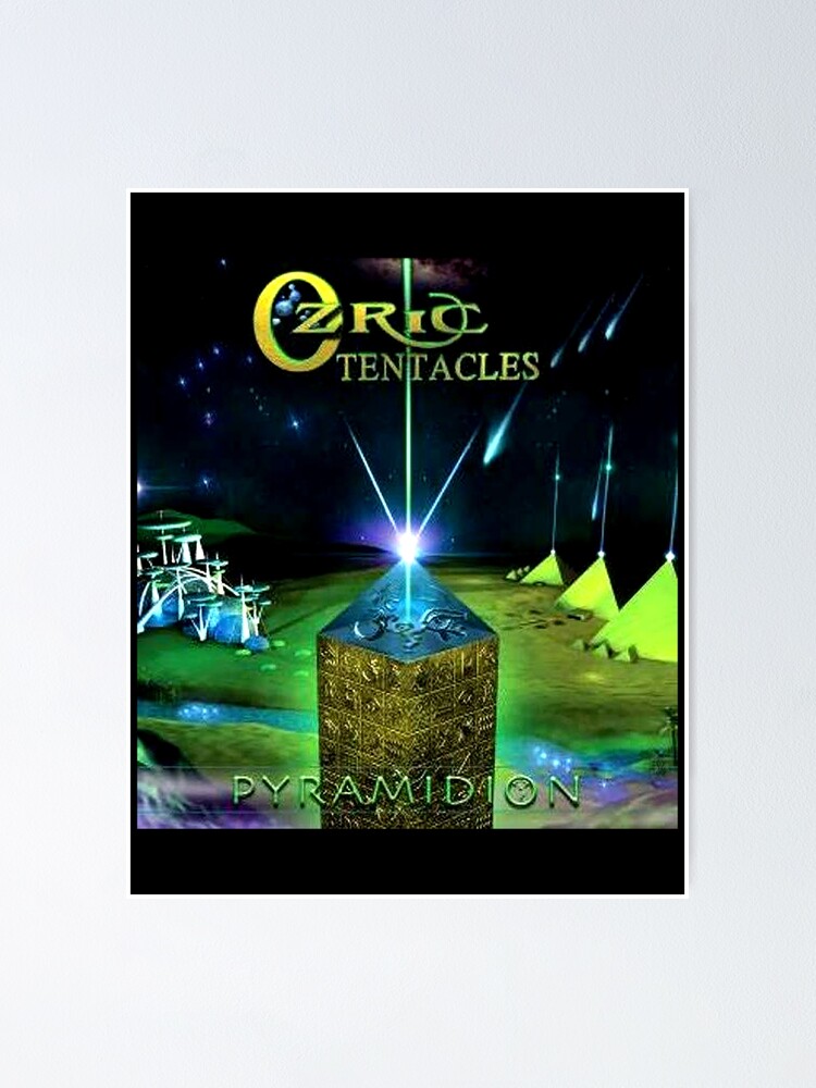 "Pyramidion-Ozric-Tentacles , Designer" Poster by BRANDONPRY1 | Redbubble