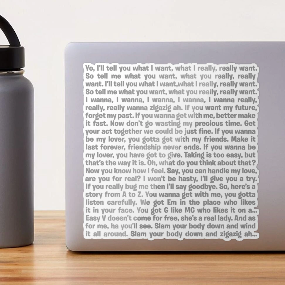 Wannabe Spice Girls Lyrics Printable, 43% OFF