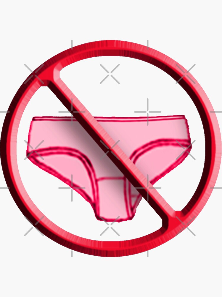 "pwp (party without panties)" Sticker for Sale by geot | Redbubble