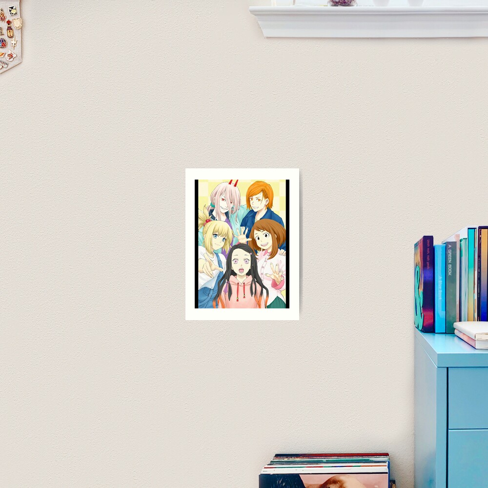 "Kamado Nezuko Kohaku Kugisaki Nobara Pochita Uraraka Ochako " Art ...