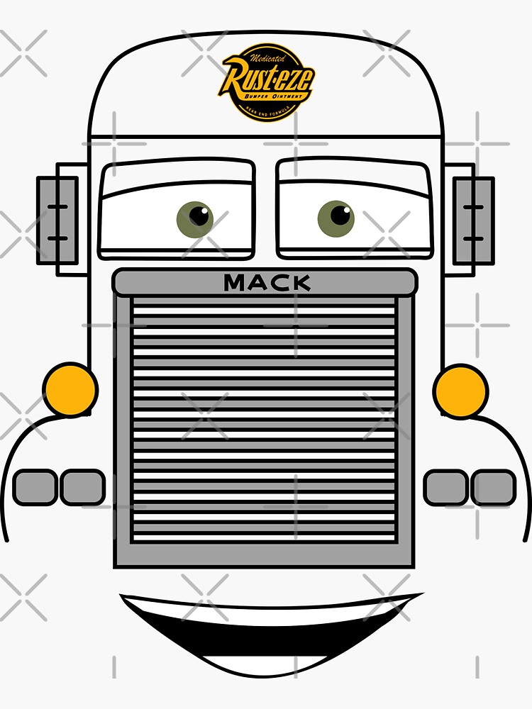 " Mack" Sticker for Sale by parkadventure | Redbubble