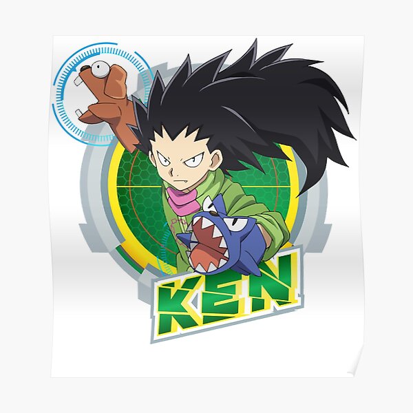 "Ken Midori from beyblade burst turbo Mask and Sticker Anime Kids break ...
