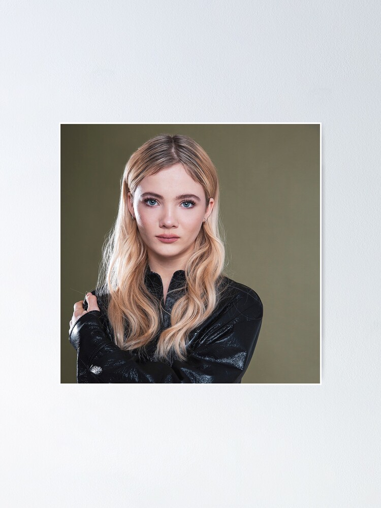"Freya Allan" Poster by lurkimunp | Redbubble