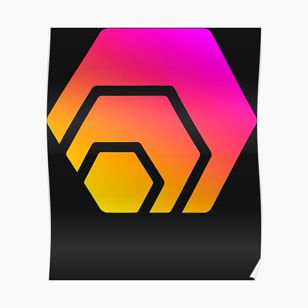 "HEX Logo Crypto Hexican " Poster by madelenelukach | Redbubble