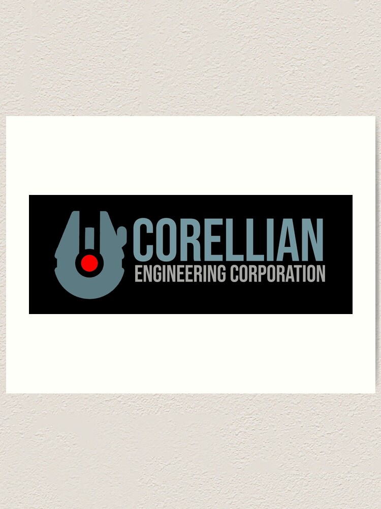 "Corellian Engineering Corporation logo" Art Print by VikingZen | Redbubble