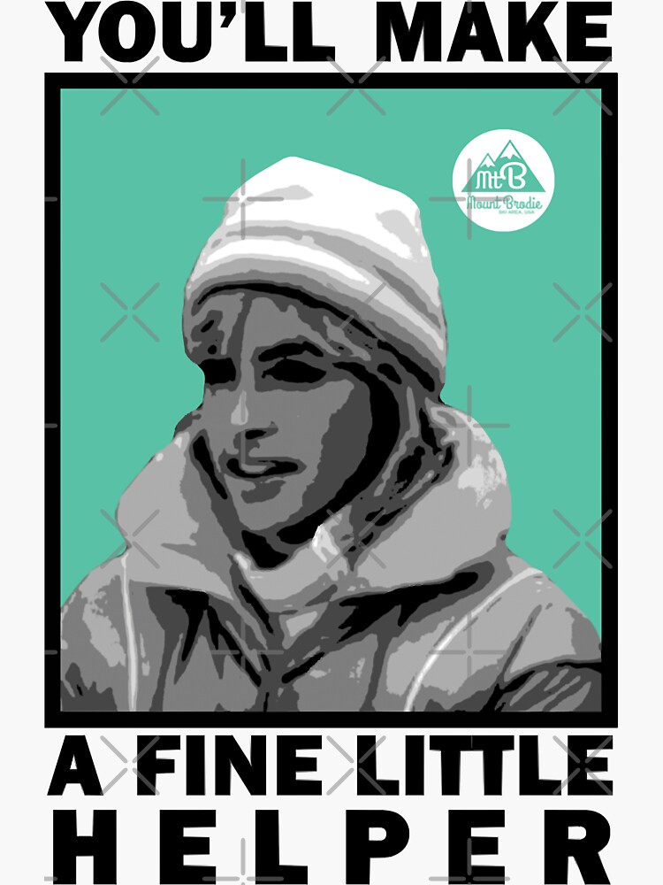 "beth truss - Better off comedy dead movie poster" Sticker for Sale by ...