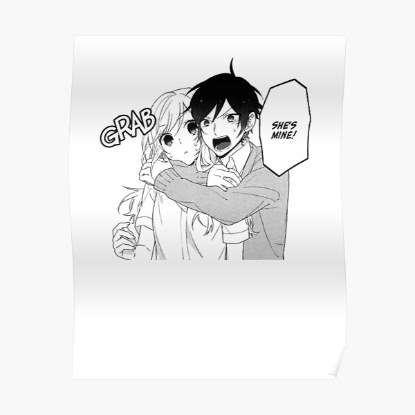 Poster « Anime Horimiya femmes Kawaii dessin animé Hori San à Miyamura ...