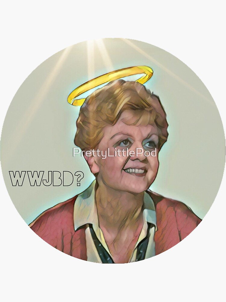 "WWJBD?" Sticker for Sale by PrettyLittlePod | Redbubble