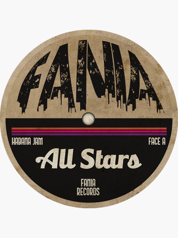 Pegatina «Camiseta Fania All Stars» de goodegg1014 | Redbubble