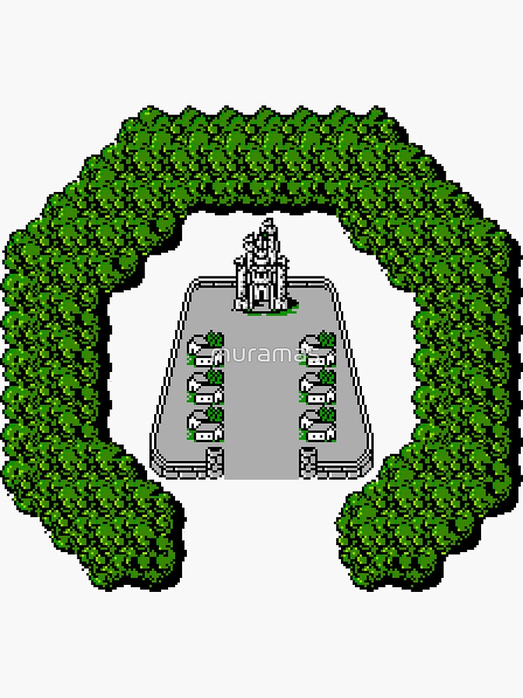 "Final Fantasy: Corneria" Sticker by muramas | Redbubble