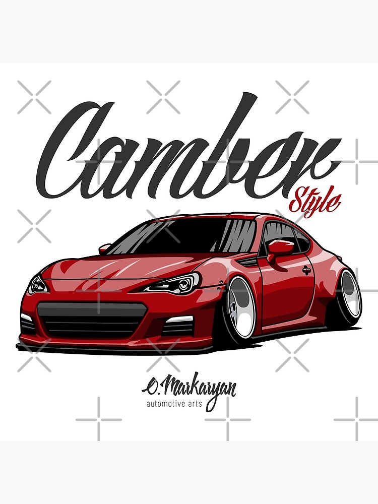 "Camber Style 86 (red)" Art Print for Sale by OlegMarkaryan | Redbubble