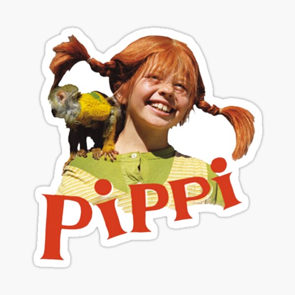 Sticker: Pippi Langstrumpf Pippi Langstrumpf | Redbubble