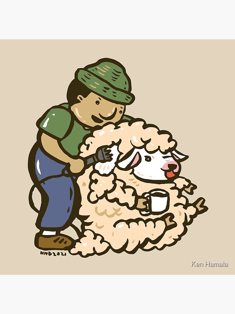 Sheep Shearing Clip Art