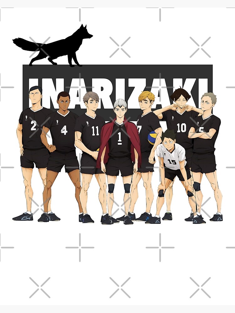 Póster «¡¡El mejor anime de voleibol Haikyū de Inarizaki High School ...