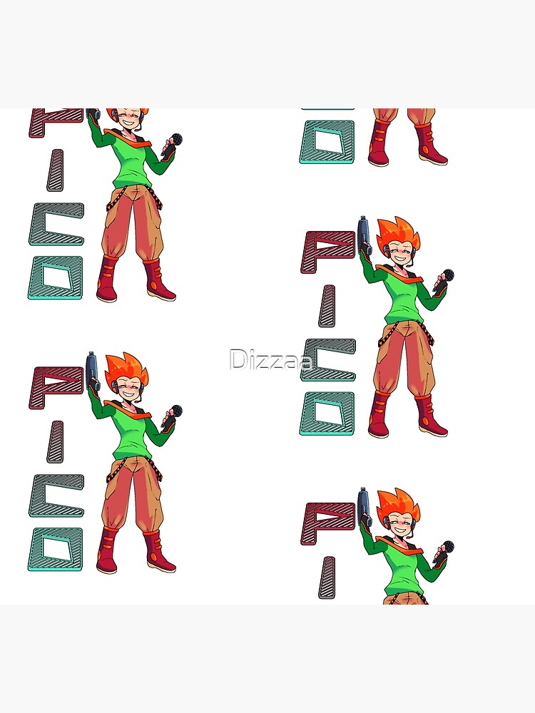 "Fnf pico Friday Night Funkin" Socks by Dizzaa | Redbubble