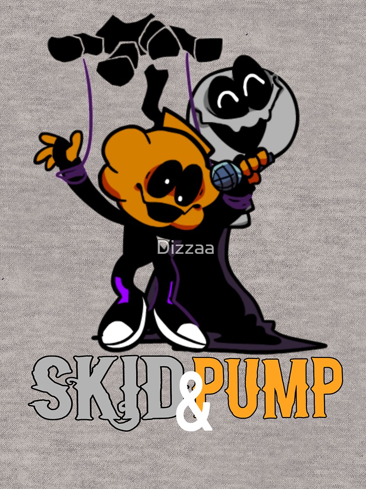 "Fnf skid and pump Friday Night Funkin" Lightweight Hoodie by Dizzaa ...