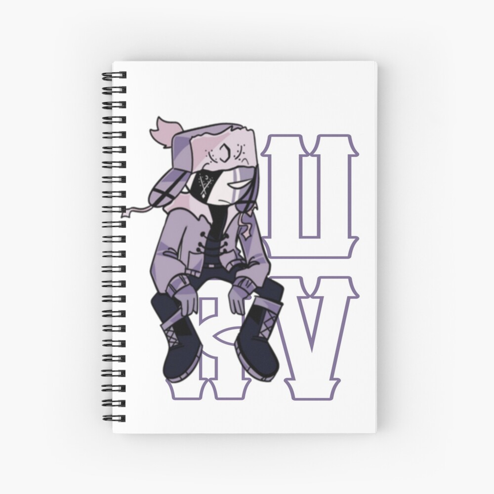 "Fnf ruv Friday Night Funkin" Spiral Notebook by Dizzaa | Redbubble