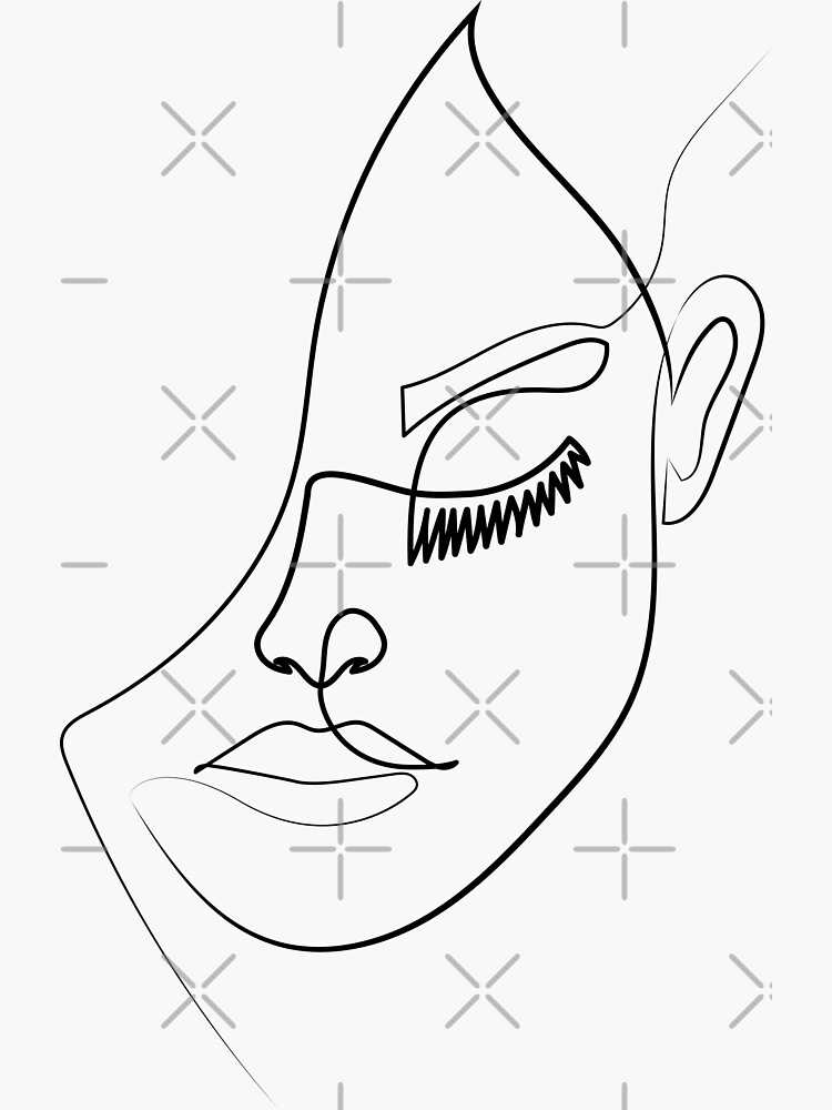 "Floating in a Daydream | One Line Artist | Minimal Art | One Line Art ...