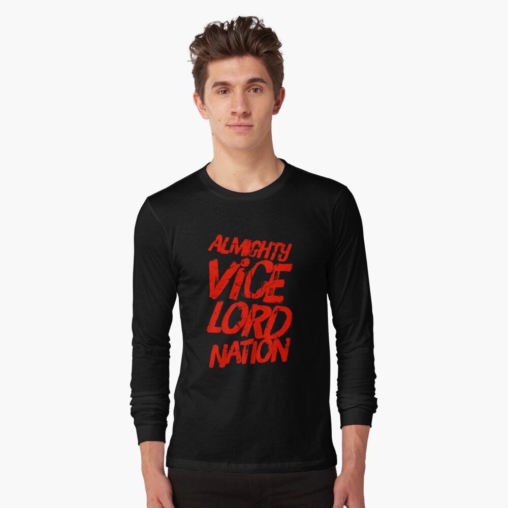 "Almighty Vice Lord Nation" Sticker for Sale by DIRTYDUNNZ | Redbubble