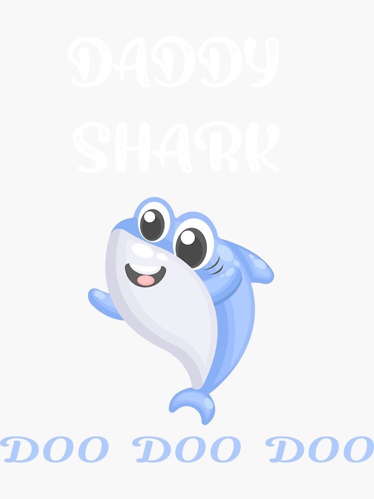 "Mens Pinkfong Daddy Shark Official " Sticker by Y-Designer | Redbubble