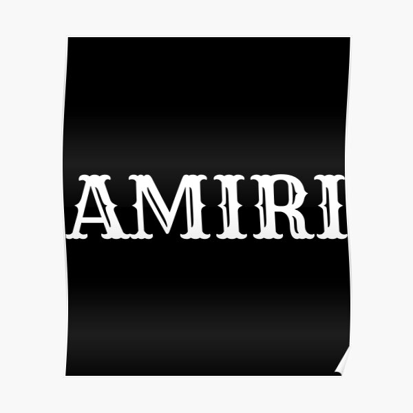 "amiri Classic" Poster for Sale by Averinshop | Redbubble