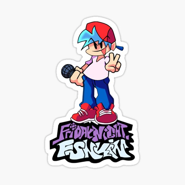 "Friday Night Funkin Keith" Sticker for Sale by HelloFNF | Redbubble