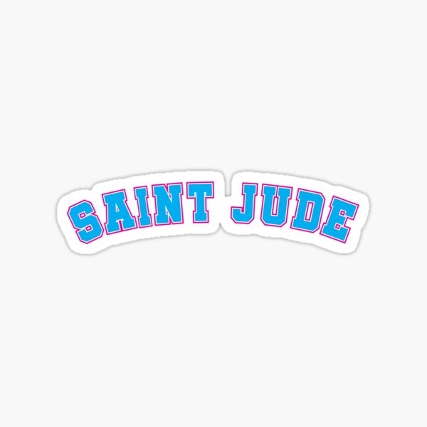 "Saint Jude" Sticker for Sale by Obedience Exalted Merchandize | Redbubble