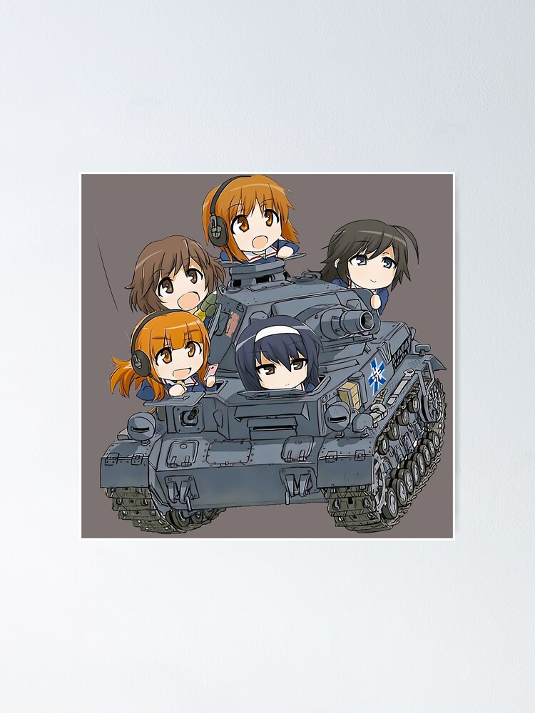 "Girls Und Panzer" Poster by duketop | Redbubble