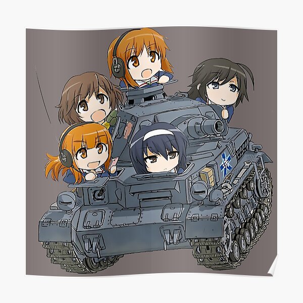 "Girls Und Panzer" Poster by duketop | Redbubble