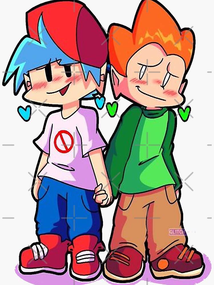 "Friday Night Funkin Love to Love" Sticker by HelloFNF | Redbubble