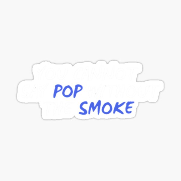 Pop Smoke Spotify Codes Stickers | Redbubble